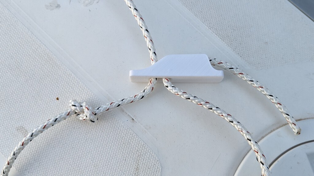 ⚽ Clam Cleats (for 3mm - 6mm or 1/8" - 1/4" rope)・Free 3D File for ・Cults