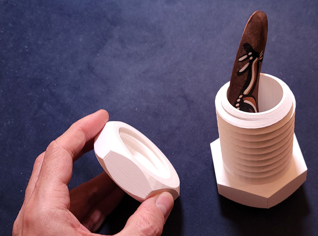 Free STL file Bolt box 90 mm 🔩 ・3D printing idea to download・Cults