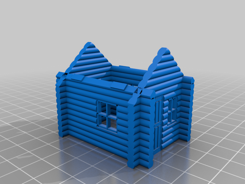 Archivo 3D gratuito La pequeña cabaña 🏘️ ・Objeto imprimible en 3D para ...