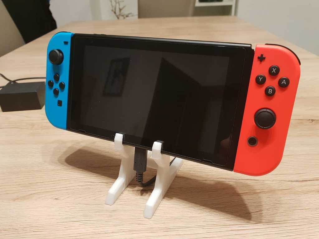 Free 3D file Nintendo Switch charging stand 🧞‍♂️ ・Template to download ...