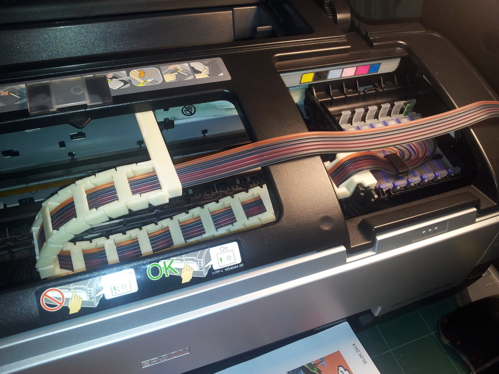 Free 3D file Cable chain for CISS epson 1410 🔌 ・Template to download ...