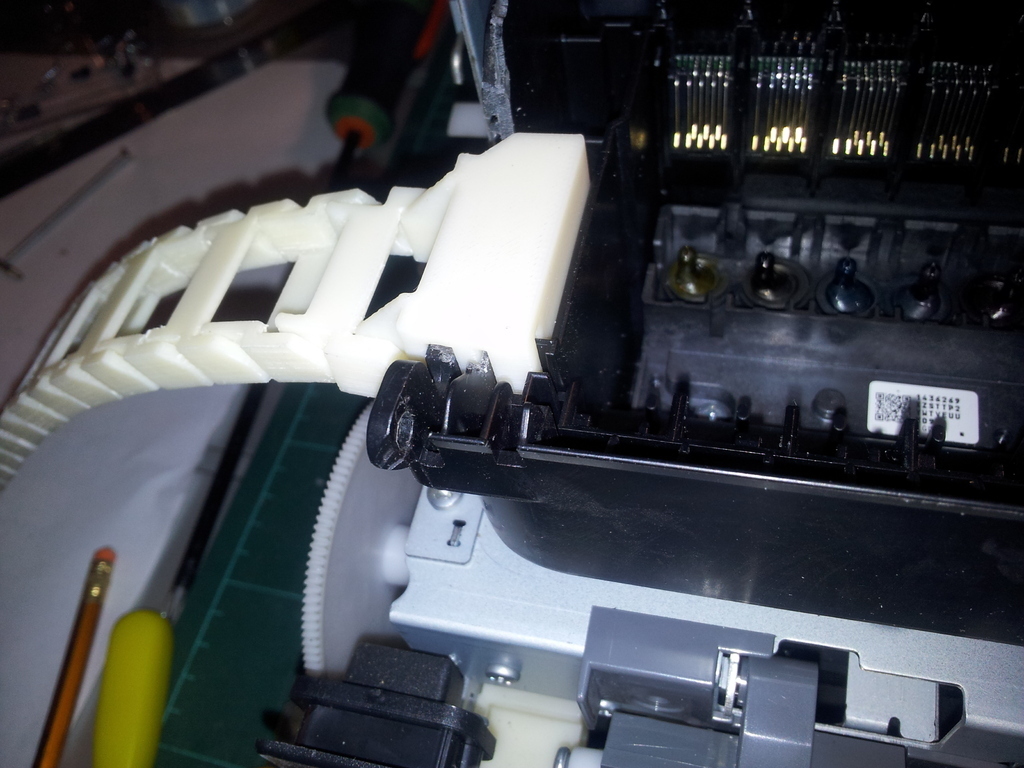 Free 3D file Cable chain for CISS epson 1410 🔌 ・Template to download ...