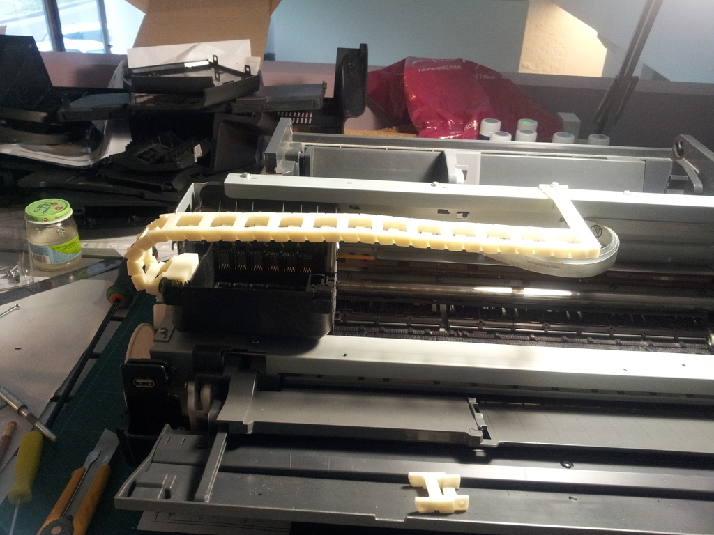 Free 3D file Cable chain for CISS epson 1410 🔌 ・Template to download ...