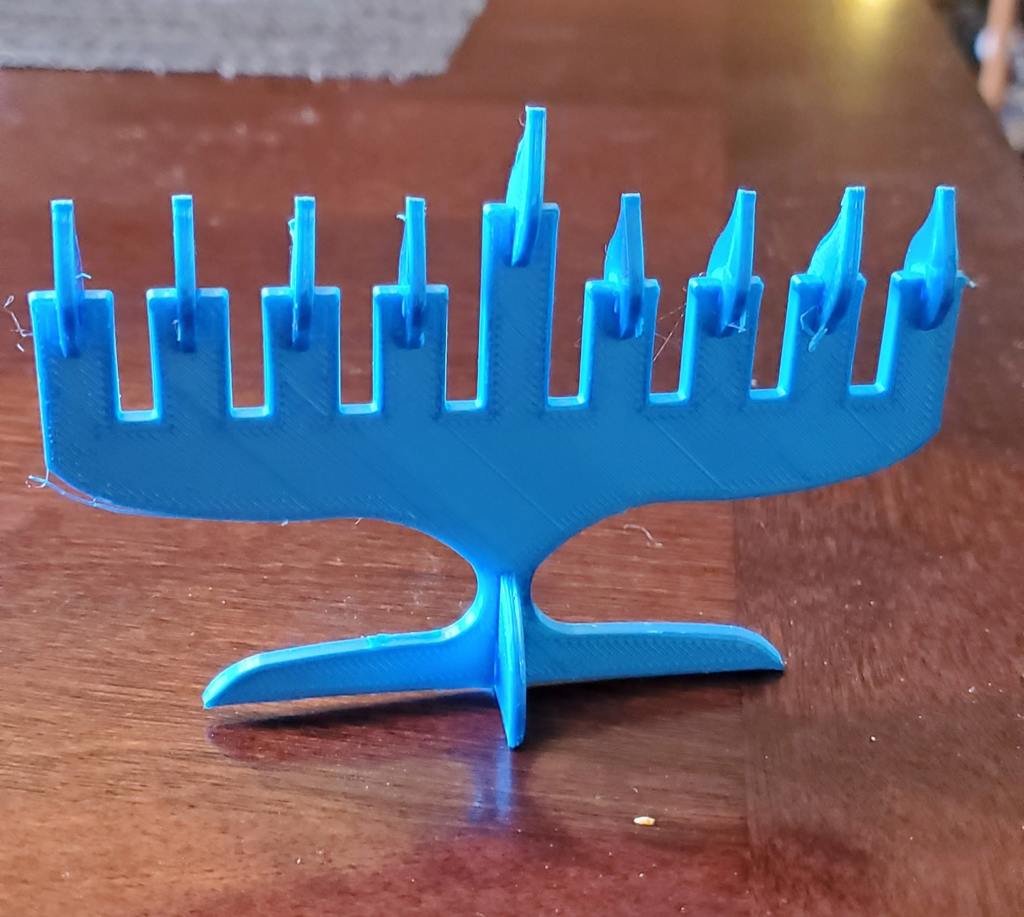 Free 3D file Menorah Kit Card 🕎 ・Object to download and to 3D print・Cults