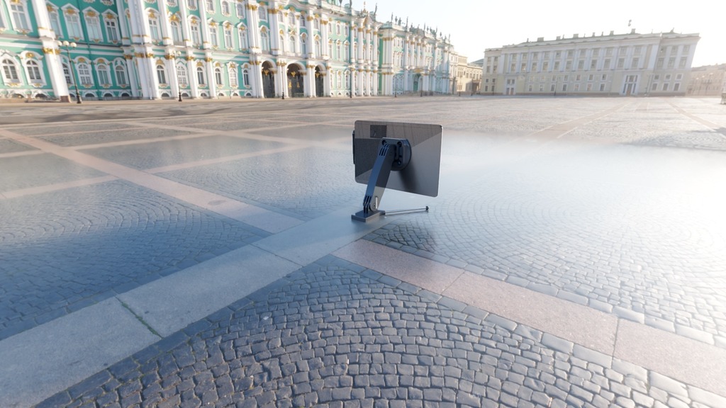 👽 Quick swap adjustable monitor stand for 75mm vesa・Free 3D File for ・Cults