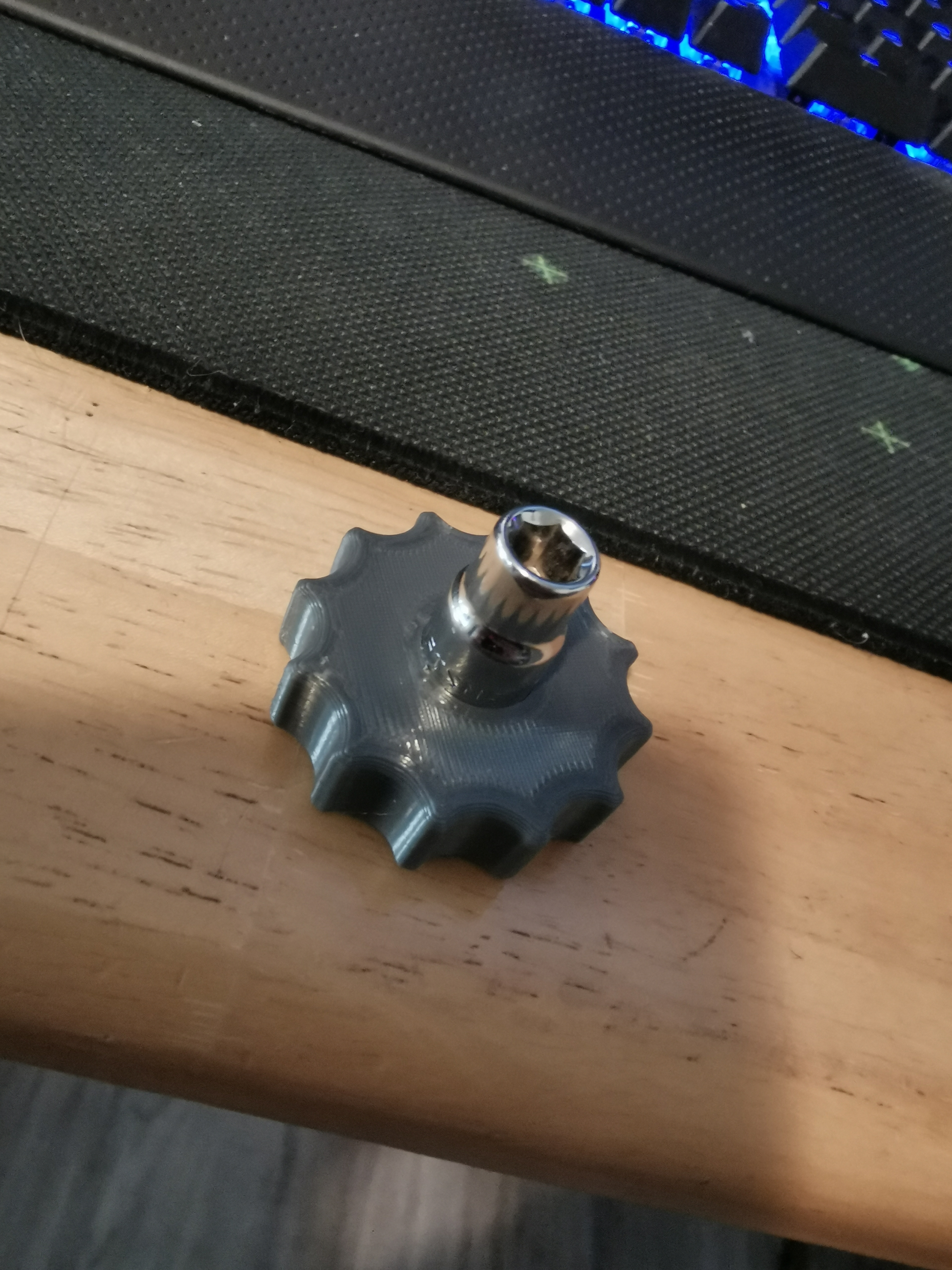 3D printable Nozzle Hand socket adapter・Cults