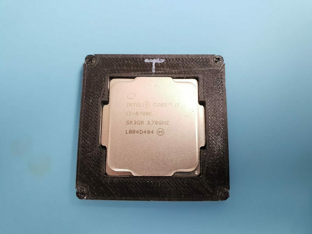 Free 3D file Intel delid IHS realignment tool 🖥️ ・3D printing design to ...