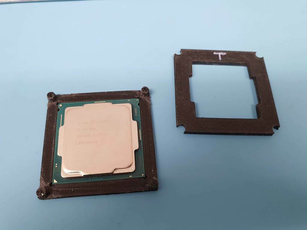 Free 3D file Intel delid IHS realignment tool 🖥️ ・3D printing design to ...