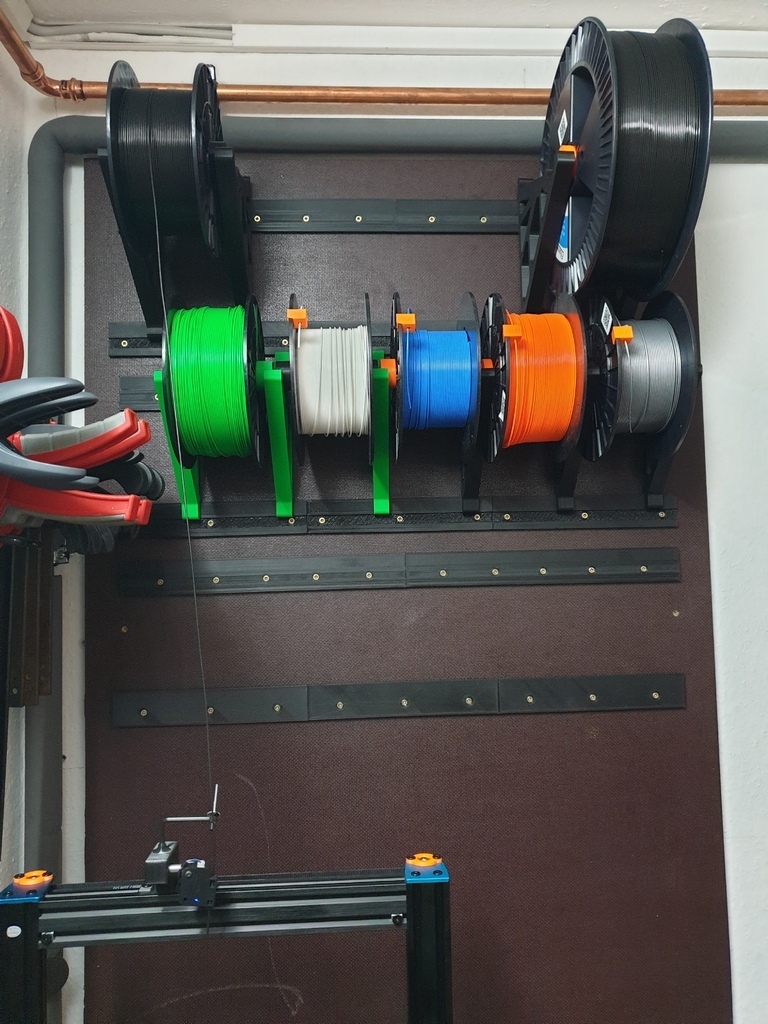 3D-Datei Filament Spool Wandhalterung French Cleat 🪢 kostenlos・Modell ...
