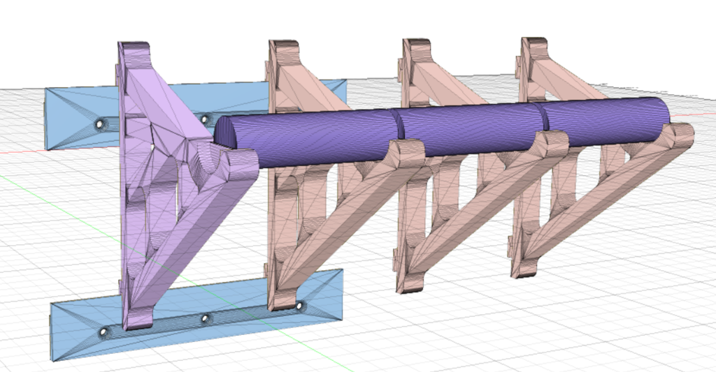3D-Datei Filament Spool Wandhalterung French Cleat 🪢 kostenlos・Modell ...