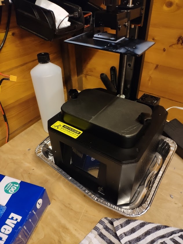 Free 3D file Creality LD-002R Resin Vat cover 🧞‍♂️ ・3D printing idea to ...