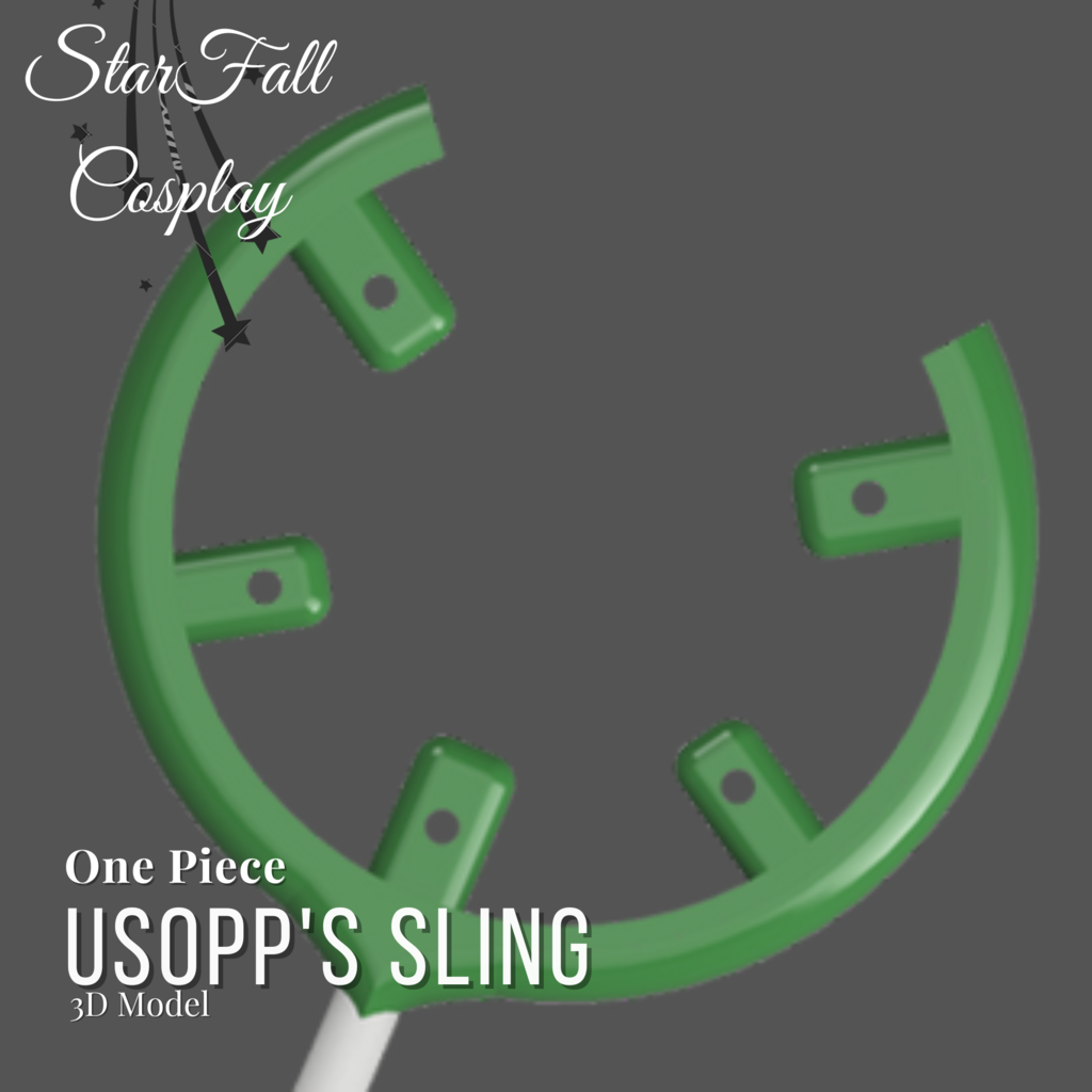 Free 3D file Usopp's Slingshot 👽・3D print design to download・Cults