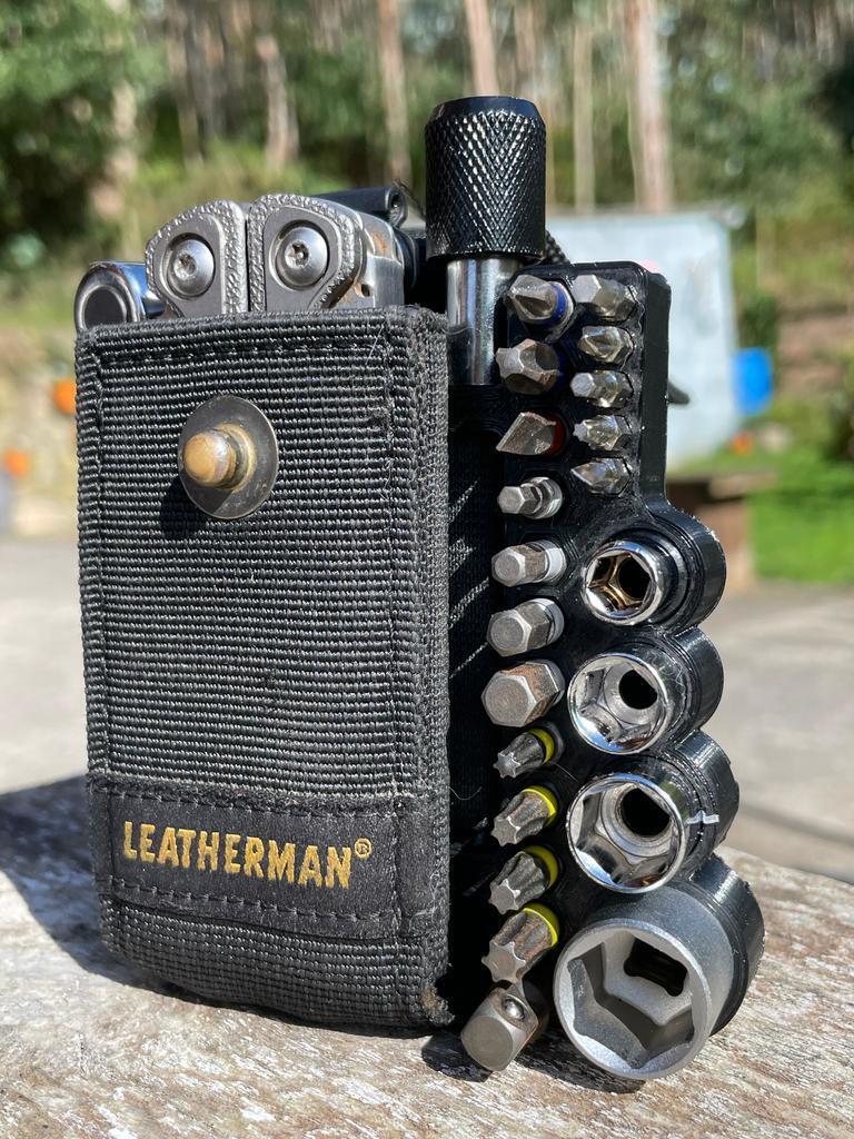 📦 Hex bit holder for Leatherman case・Free 3D File for ・Cults