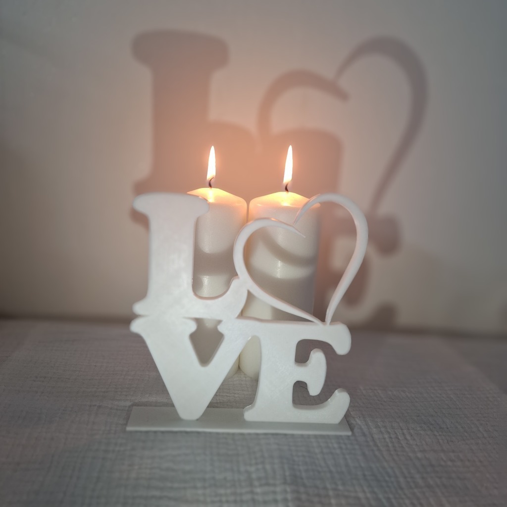 Free 3D file Decoration "Love" ️‍🔥 ・3D printing design to download・Cults