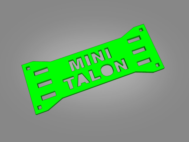 Free 3D file Mini Talon Flight Controller Tray 🚁 ・3D printer design to ...