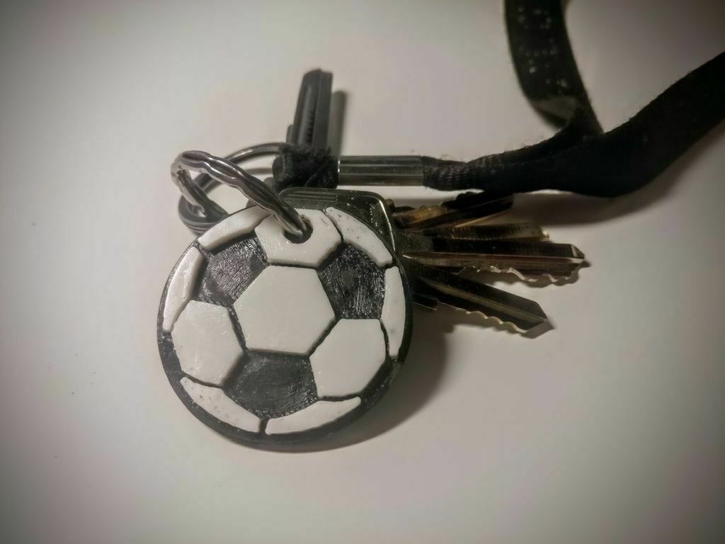⚽ Soccer / Football Keychain・Free 3D File for ・Cults