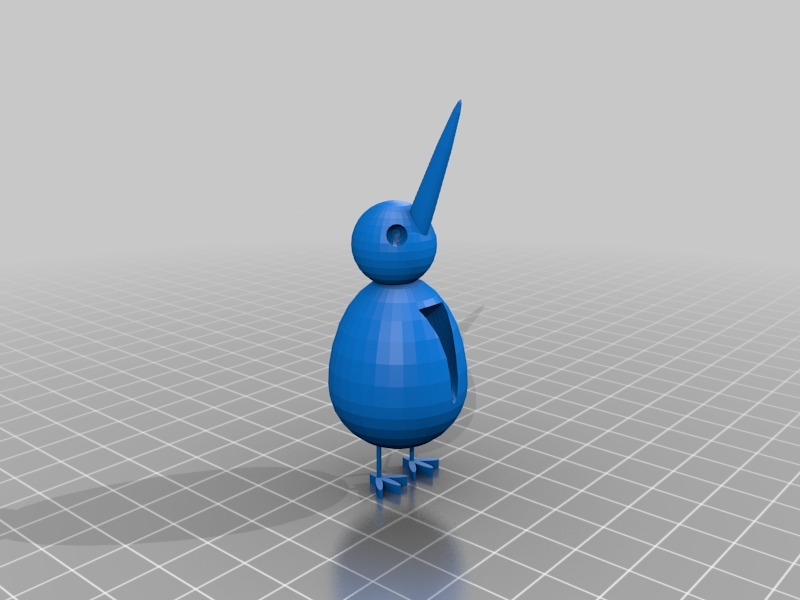 Archivo 3D gratis Artsy Bird de Amazon 🐦・Modelo para descargar y ...
