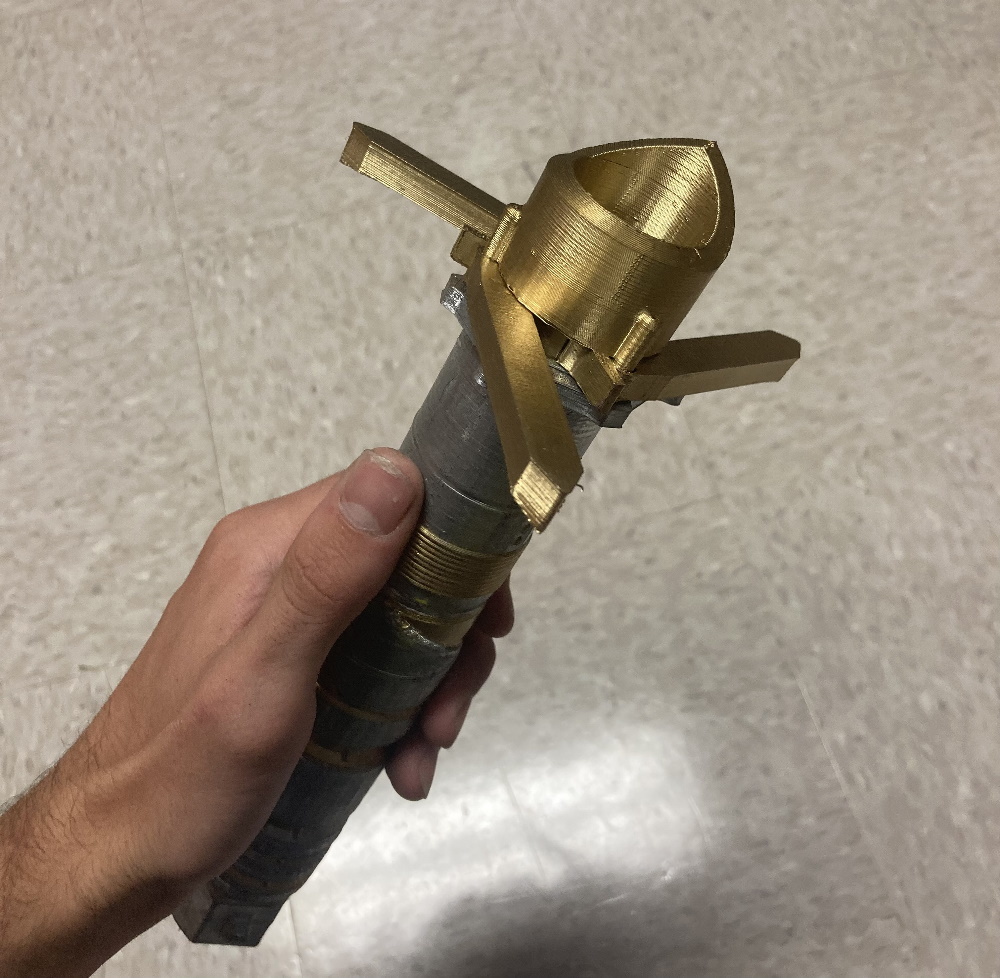 Free 3D file High Republic Inspired Lightsaber With Fold Out Triple ...