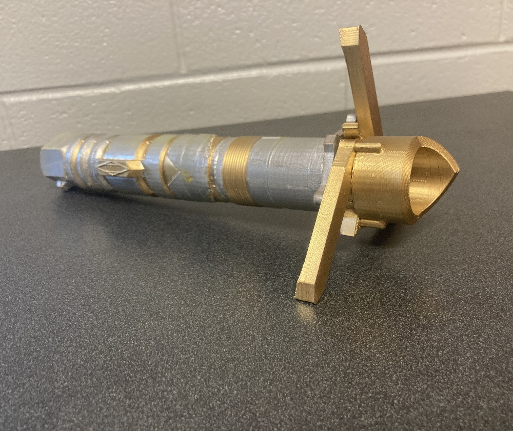 Free 3D file High Republic Inspired Lightsaber With Fold Out Triple ...