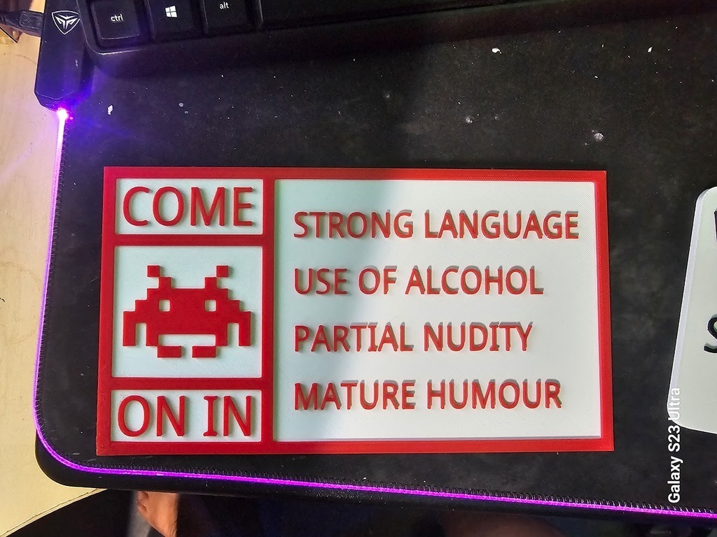 Archivo 3D gratis Office Door Sign 🏢 ・Diseño imprimible en 3D para ...