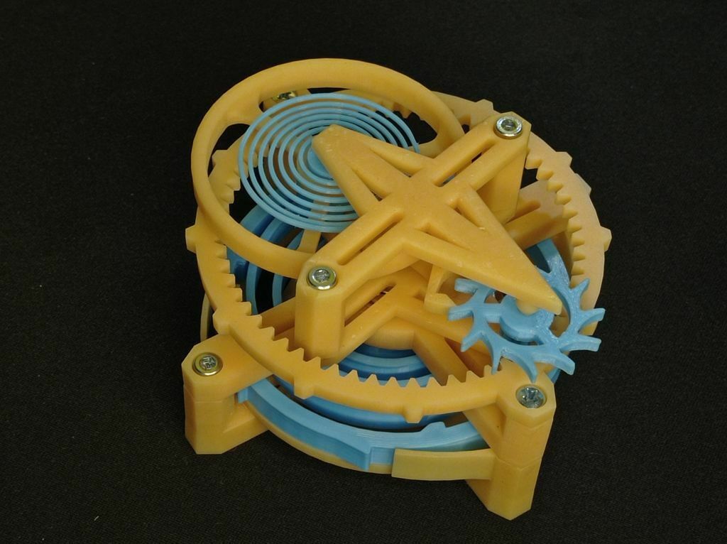 🎠 Flying Tourbillon with haldle・Free 3D File for ・Cults