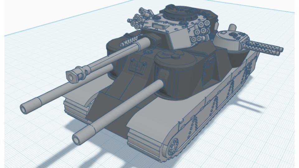🧞‍♂️ Project - 151 landship・Free 3D File for ・Cults