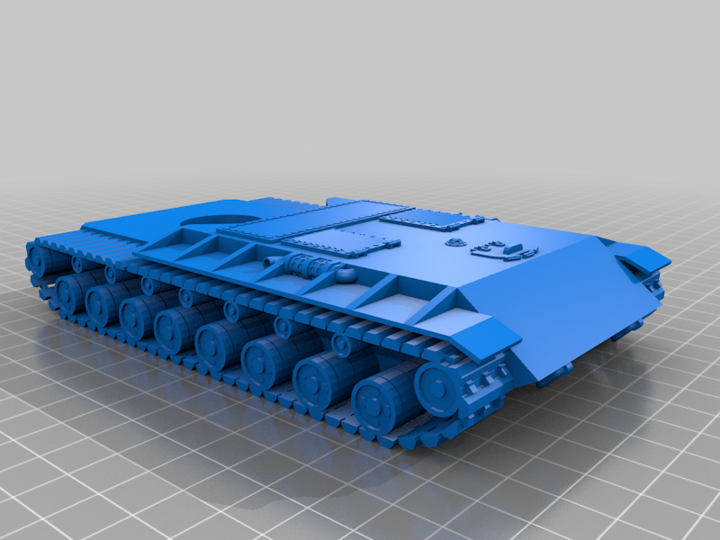 Free 3D file project-X heavy tank destroyer 🪖 ・Object to download and ...