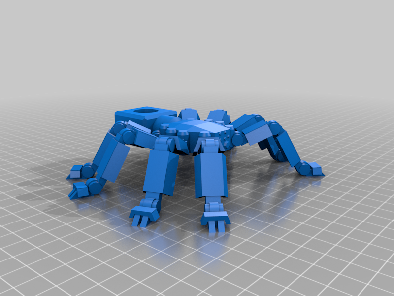 Free 3D file T-88 super heavy spider droids 🕷️ ・Design to download and ...
