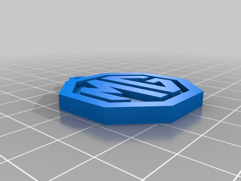 Free STL file MG Key Fob 🔑 ・3D printer design to download・Cults