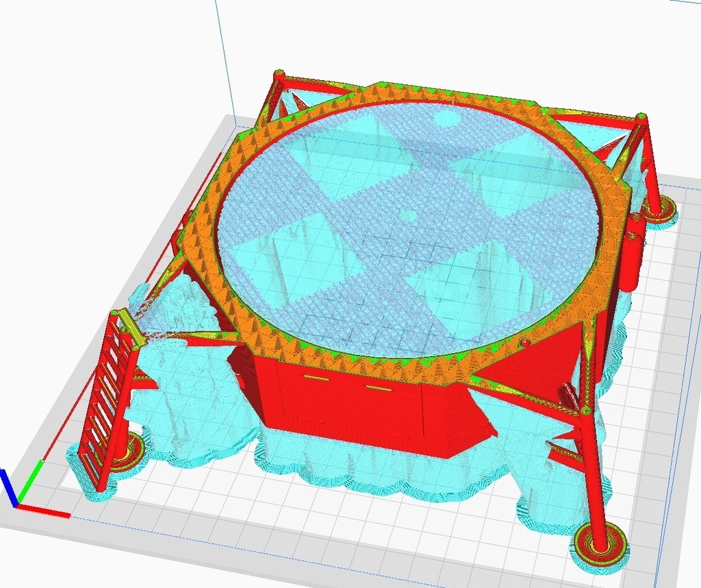 Free STL file Echo Lunar Lander Base (4th Gen) 🎵 ・3D printing idea to ...