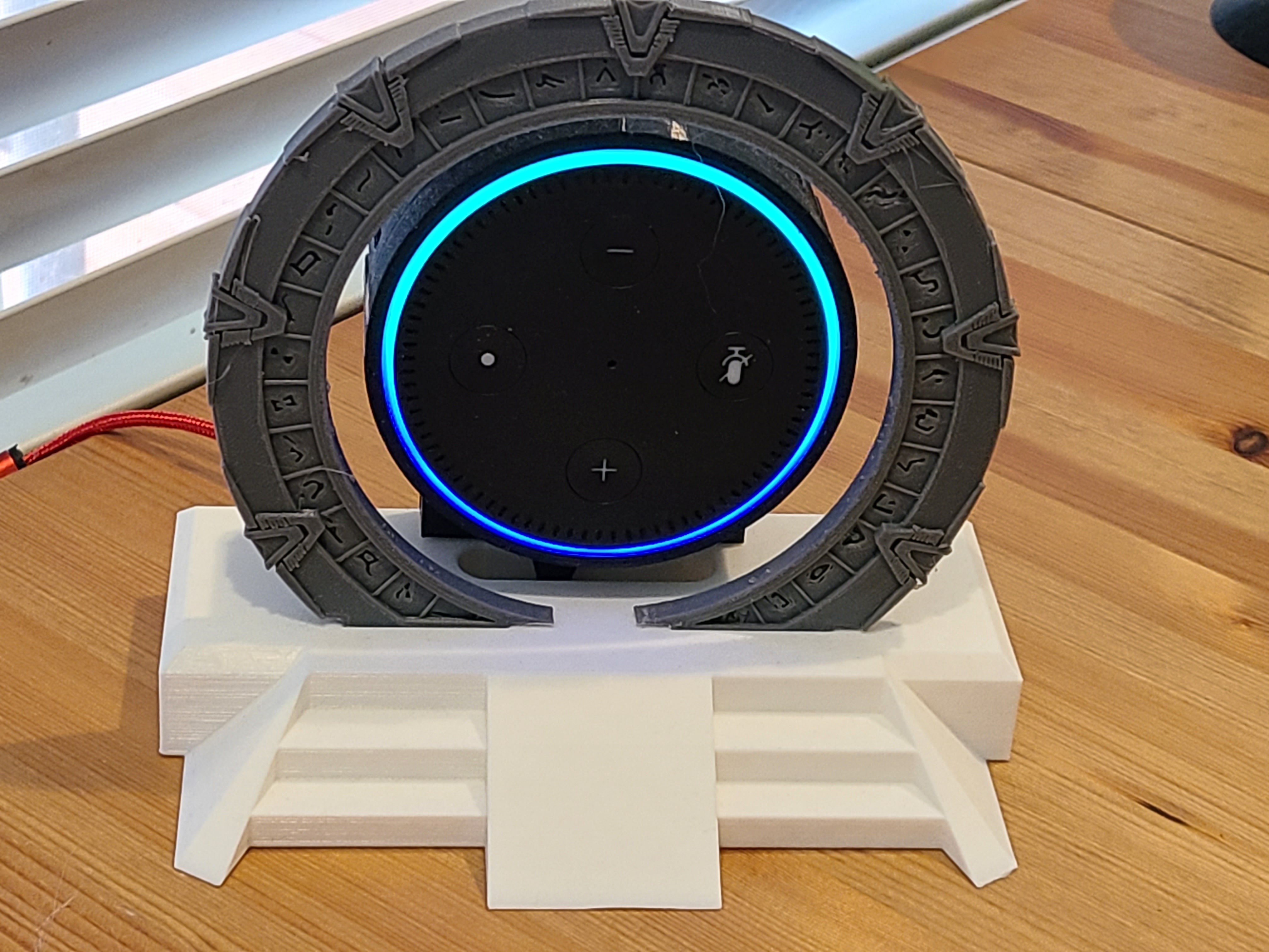 Работа Amazon Echo Dot (3rd Gen) Stargate с возможностью распечатки в ...