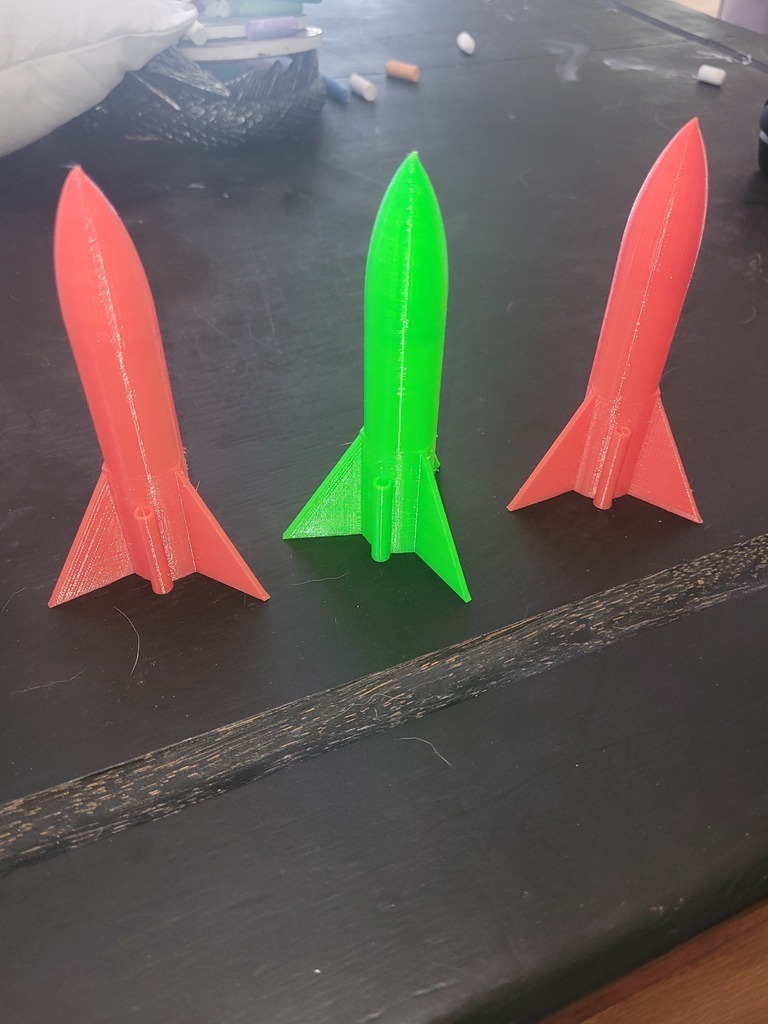 Free 3D file Model Rocket 🚀・3D printable model to download・Cults