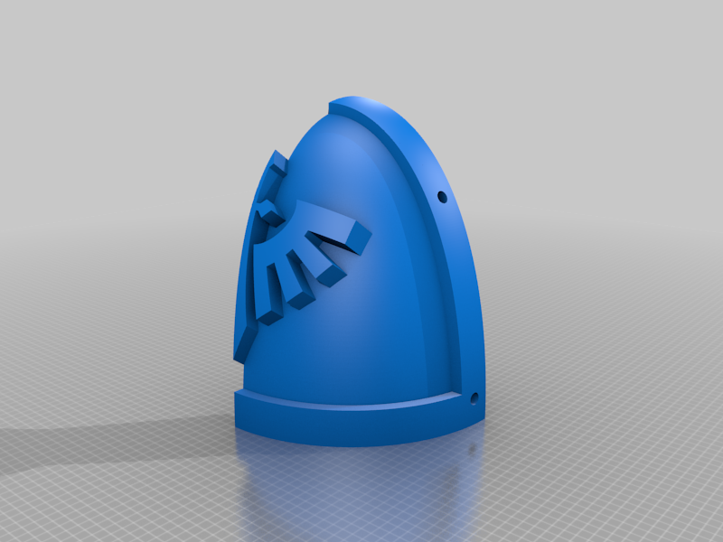 ⚔ Dank Angels lifesized Spacemarine Pauldron・Free 3D File for ・Cults