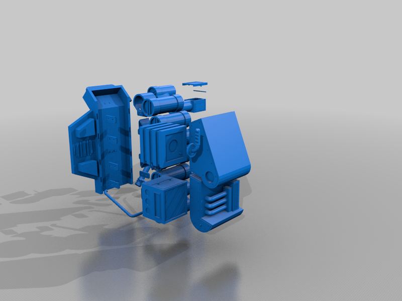 Free 3D file Extreme Ghostbusters Proton Pack 🎭 ・3D printing template to download・Cults