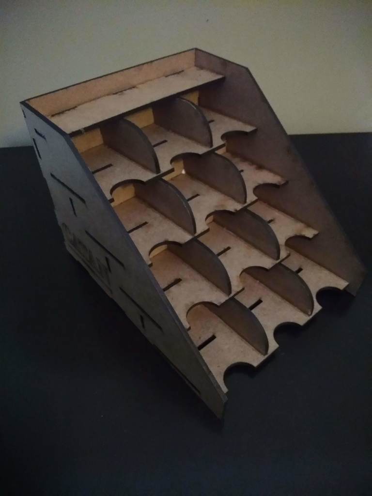 💶 12-Slot Card Tray for Catan and other Mini Euro (with sleeves)・Free ...