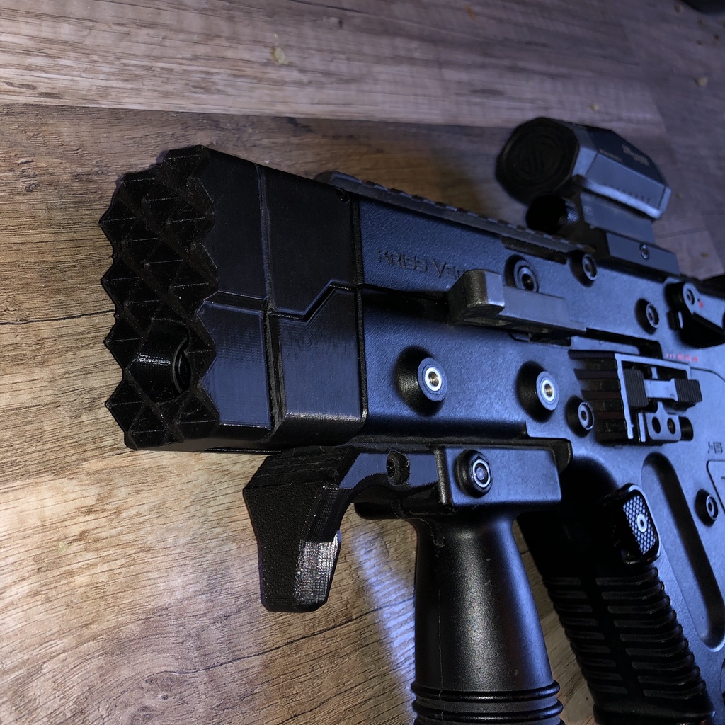🎲 KWA Kriss Vector Strike Face・Free 3D File for ・Cults