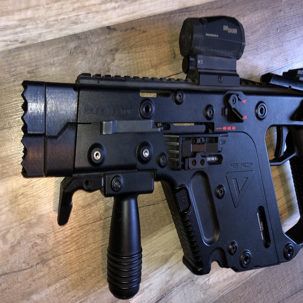 🎲 KWA Kriss Vector Strike Face・Free 3D File for ・Cults