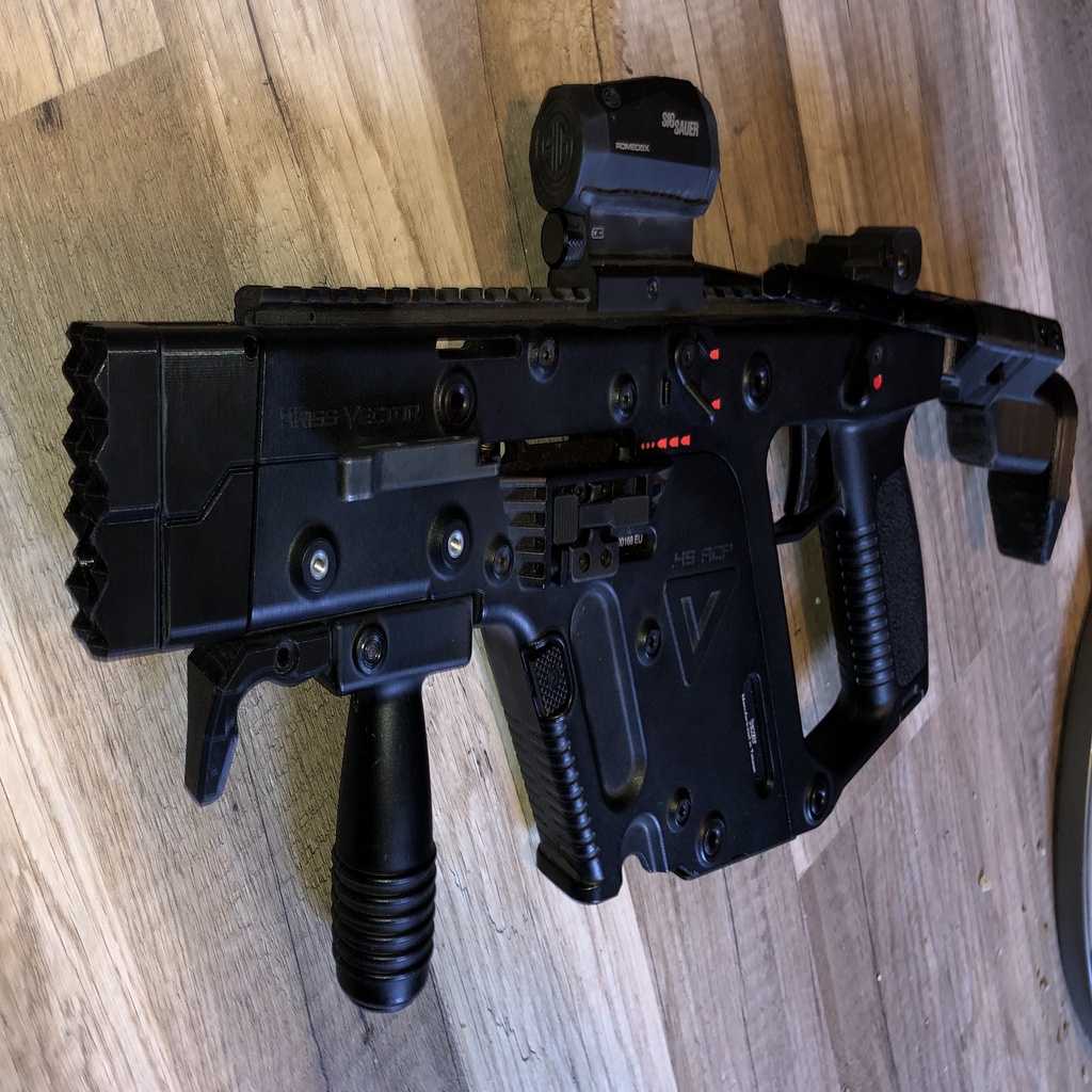 🎲 KWA Kriss Vector Strike Face・Free 3D File for ・Cults
