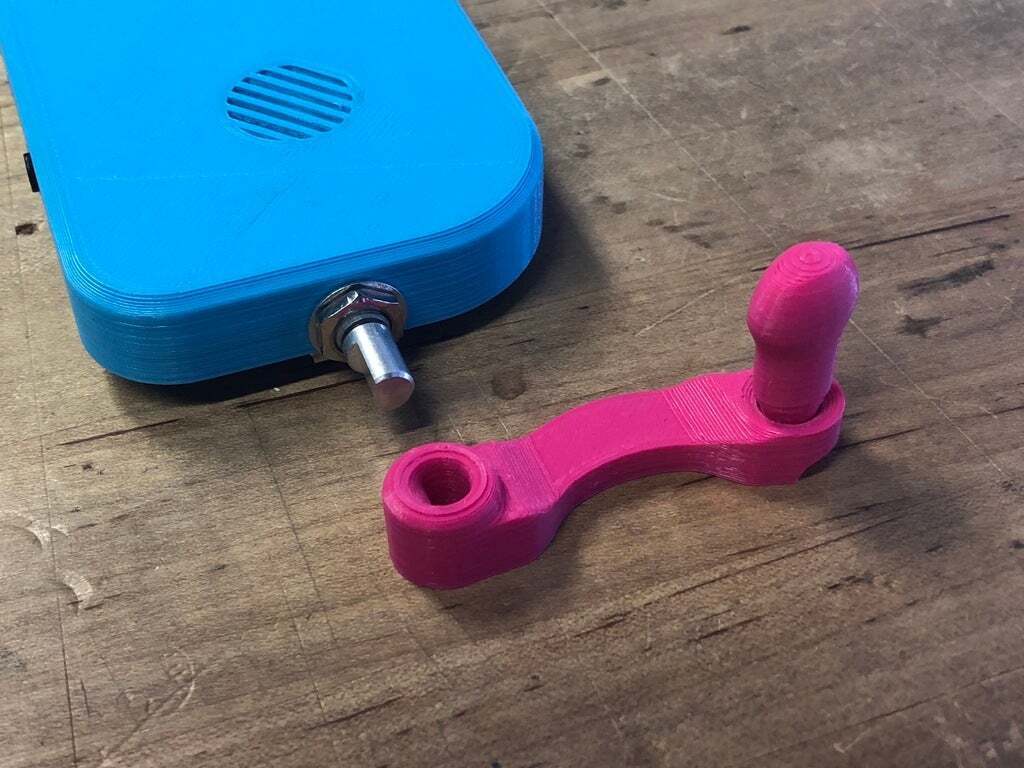 🎣 Fishing Crank Arm for Rotary Encoder・Free STL File for ・Cults
