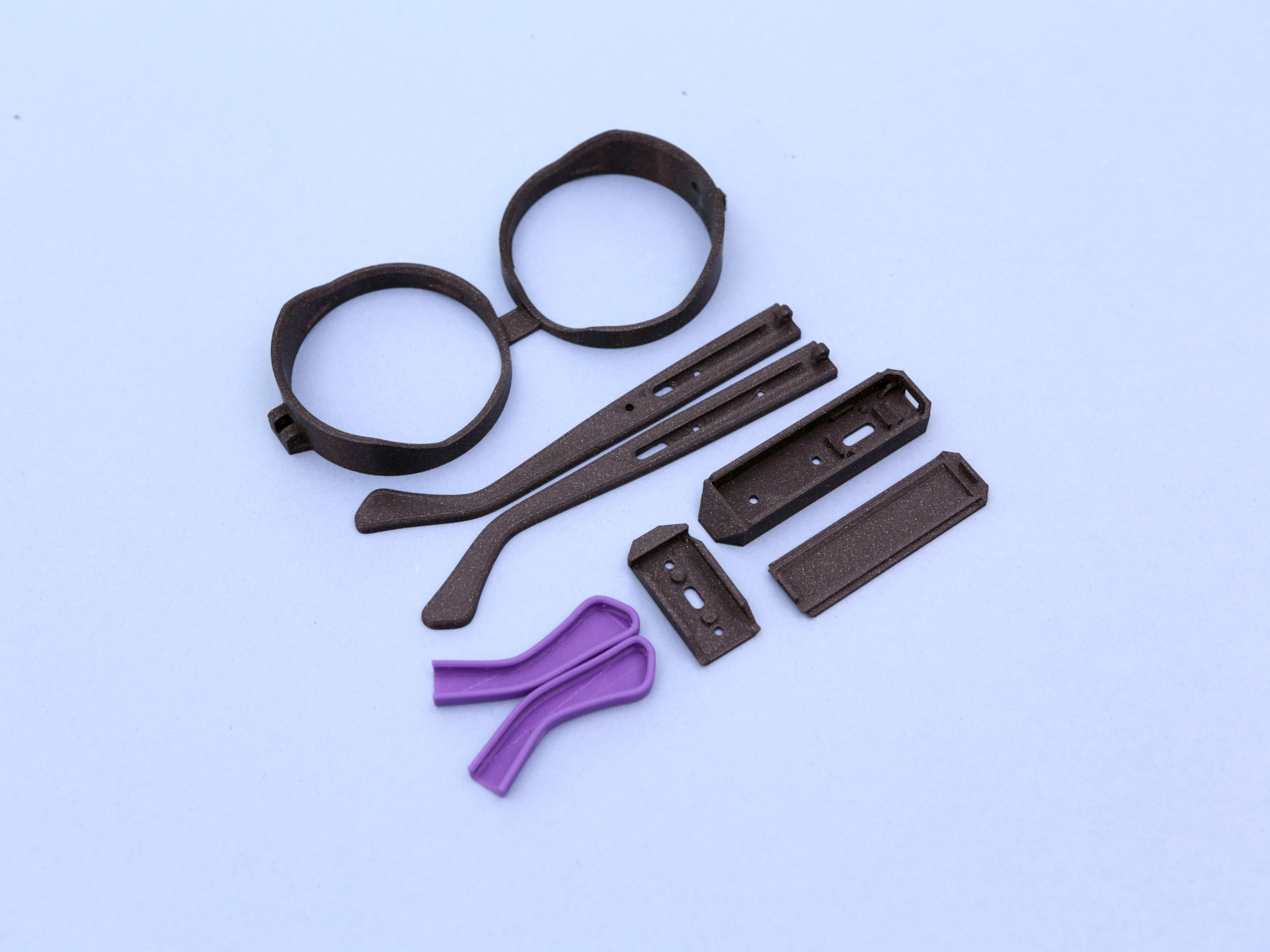 Free STL file Rezz-Inspired NeoPixel Glasses 👓 (STEP)・Object to ...