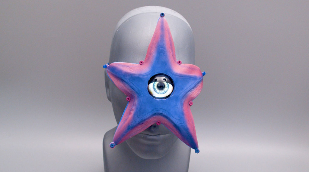 🎃 Starro Face Mask・Free STL File for ・Cults