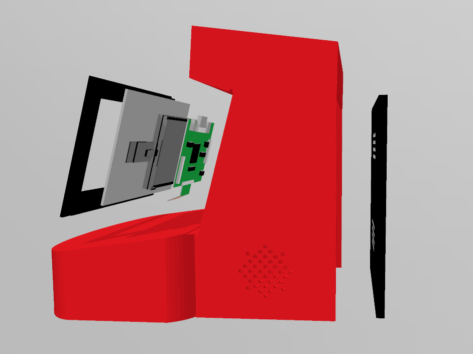 STL file Desktop Arcade (for Retropie) 🕹️ ・Model to download and 3D ...