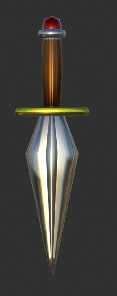 🗡️ Simple dagger・Free 3D File for ・Cults