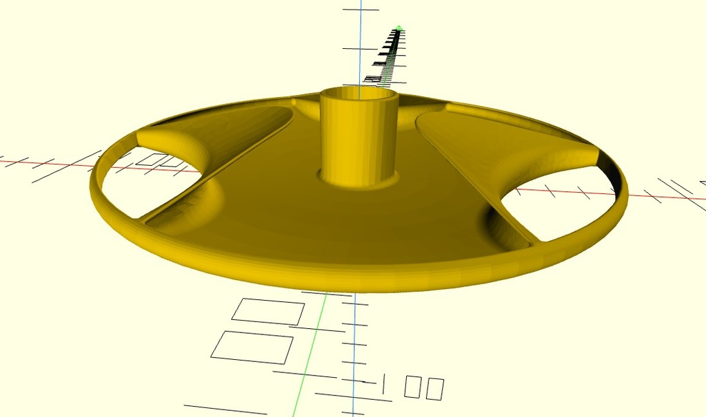 🇪🇬 Ancient egyptian Tri-Lobed Disc・Free 3D File for ・Cults