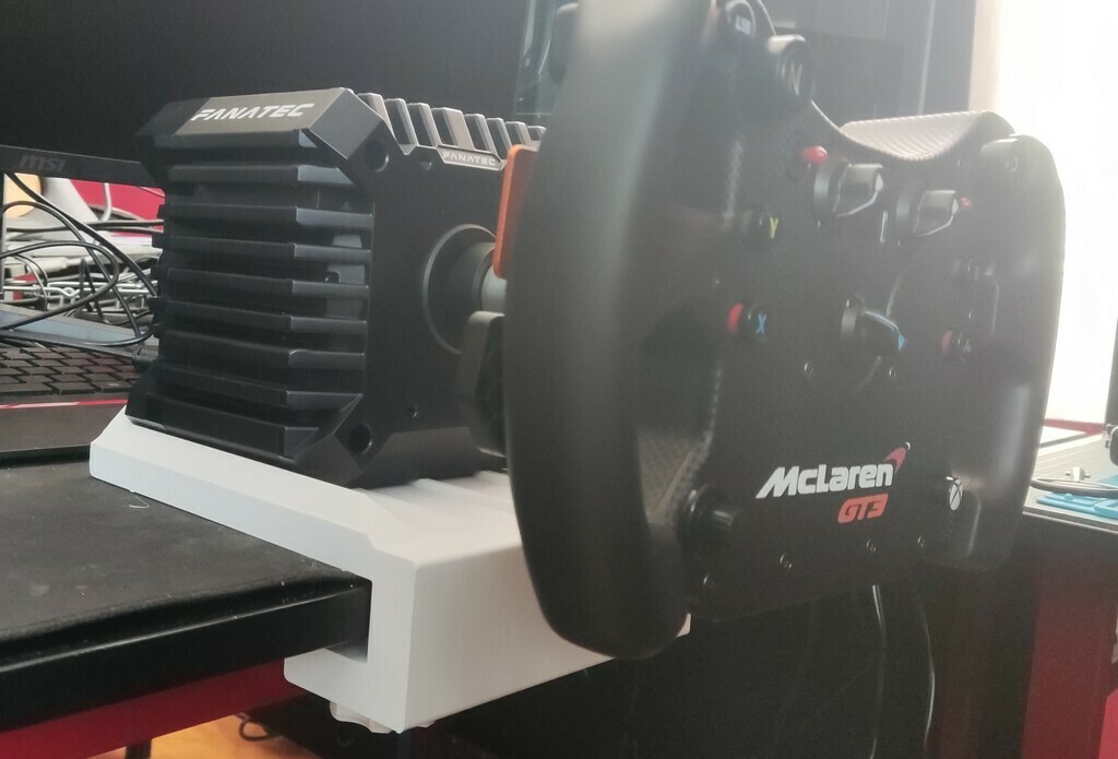 Free 3D file Fanatec CSL DD 0° table clamp 🗜️ ・Model to download and 3D ...