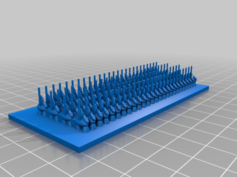 Free 3D file Men-At-Arms 3mm 🎲 ・3D printer model to download・Cults