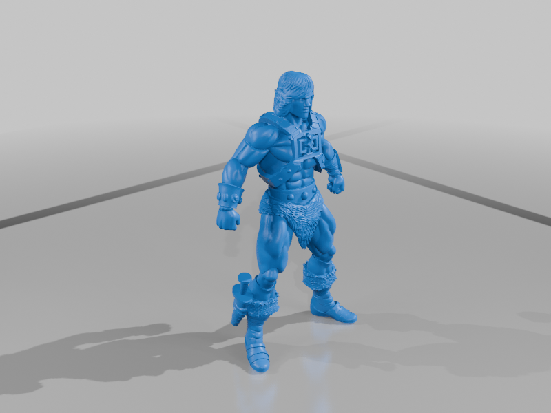 🏗 Masters of the Universe: He-Man Figure・Free 3D File for ・Cults