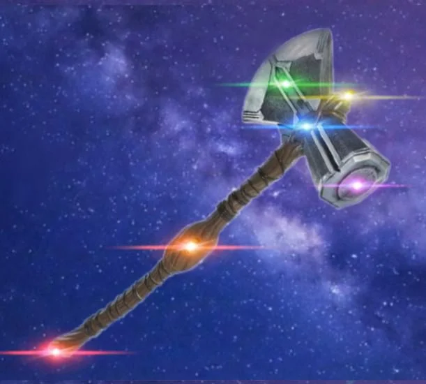 Free STL file Marvel Storm Axe with Infinite stone 带有无限石的风暴斧 🪓 ・3D ...