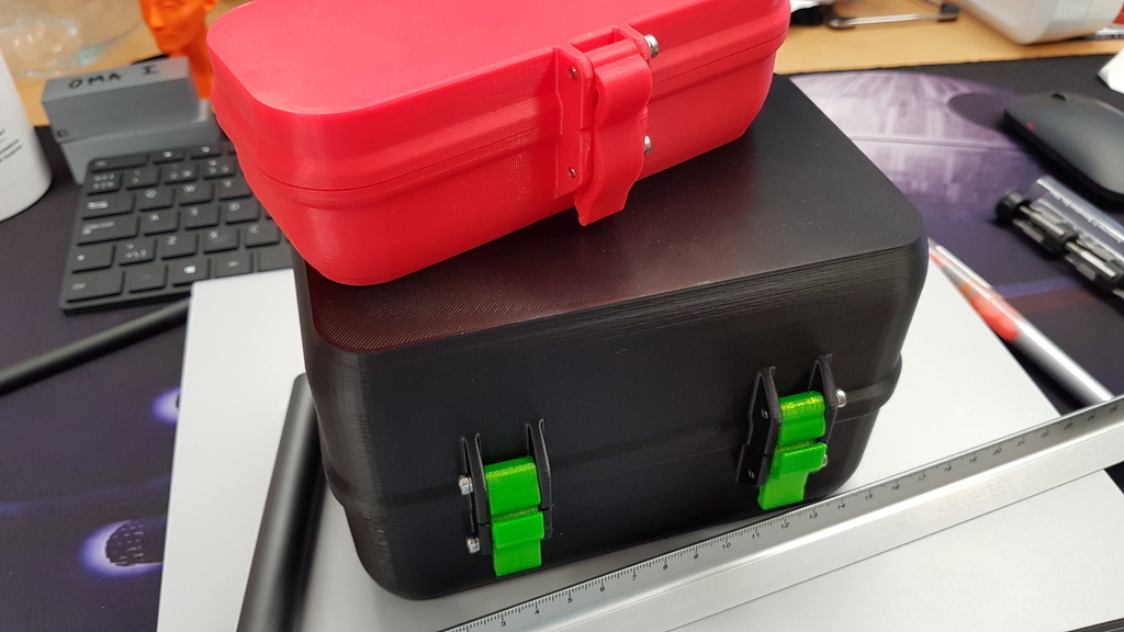 3D print Customizable Rugged Waterproof Box・Cults
