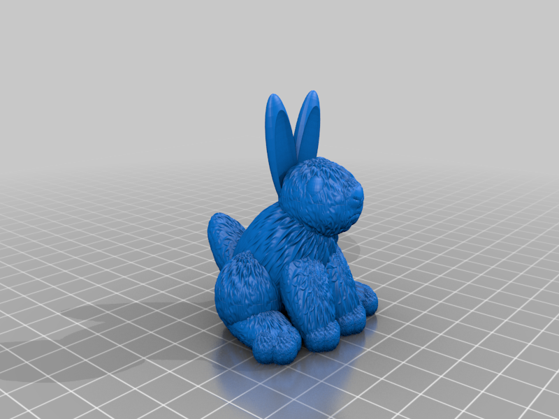 Free STL file Rabbit 🐇 ・3D print design to download・Cults